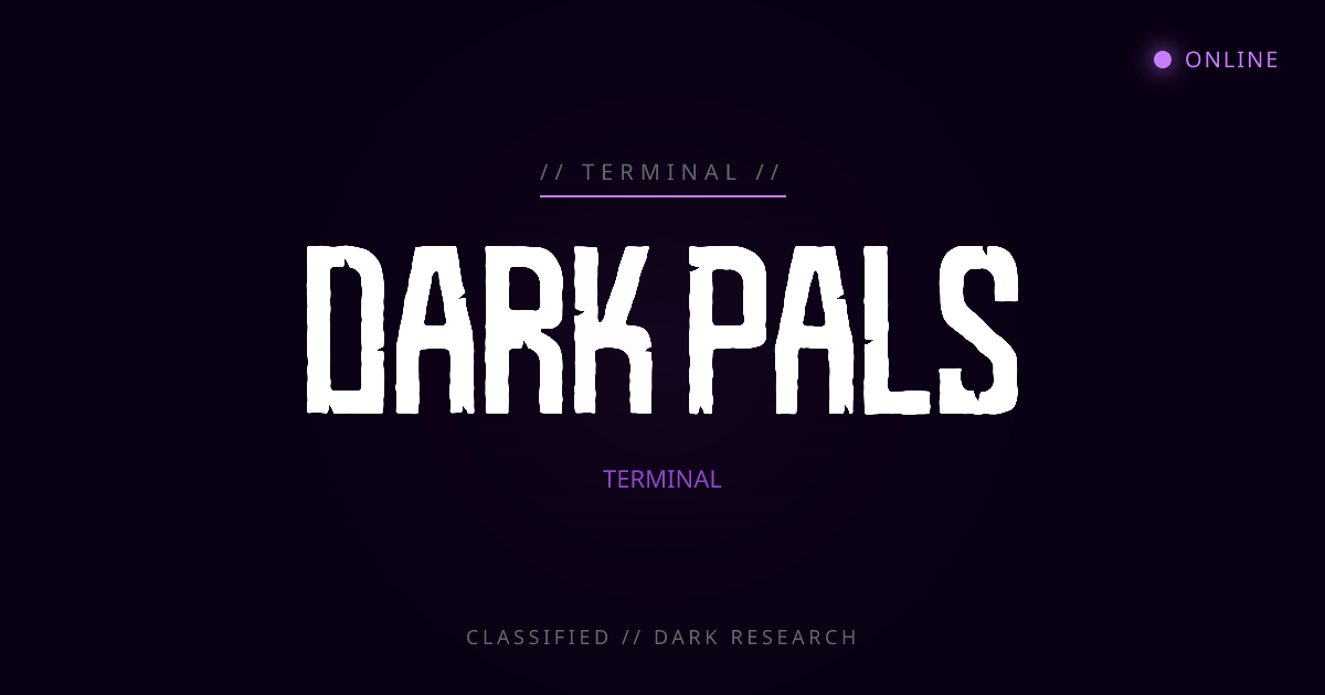DARK PALS // TERMINAL